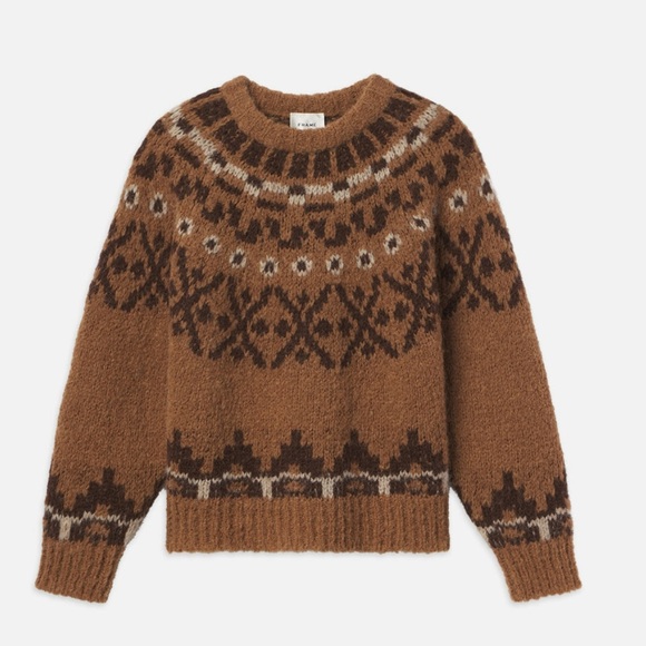 Frame Denim | Sweaters | Frame Fair Isle Sweater | Poshmark